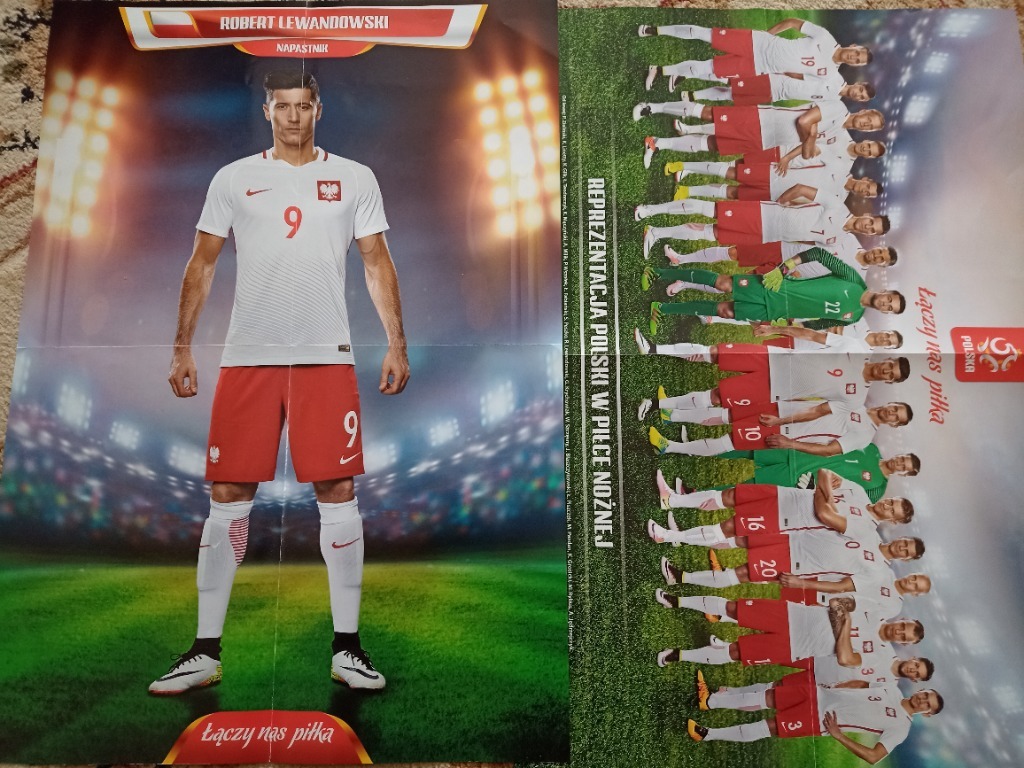 Plakat Robert Lewandowski Reprezentacja | Otwock | Licytacja na Allegro Lokalnie