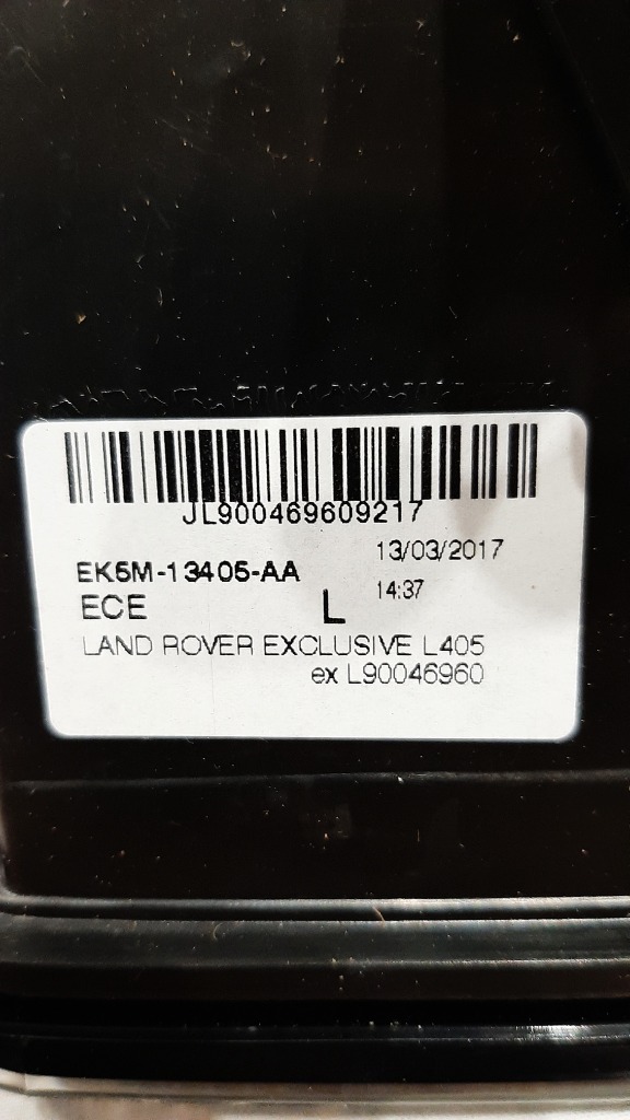 Nowy oryginalny reflektor Range Rover LR053540 | Łódź | Kup teraz na ...