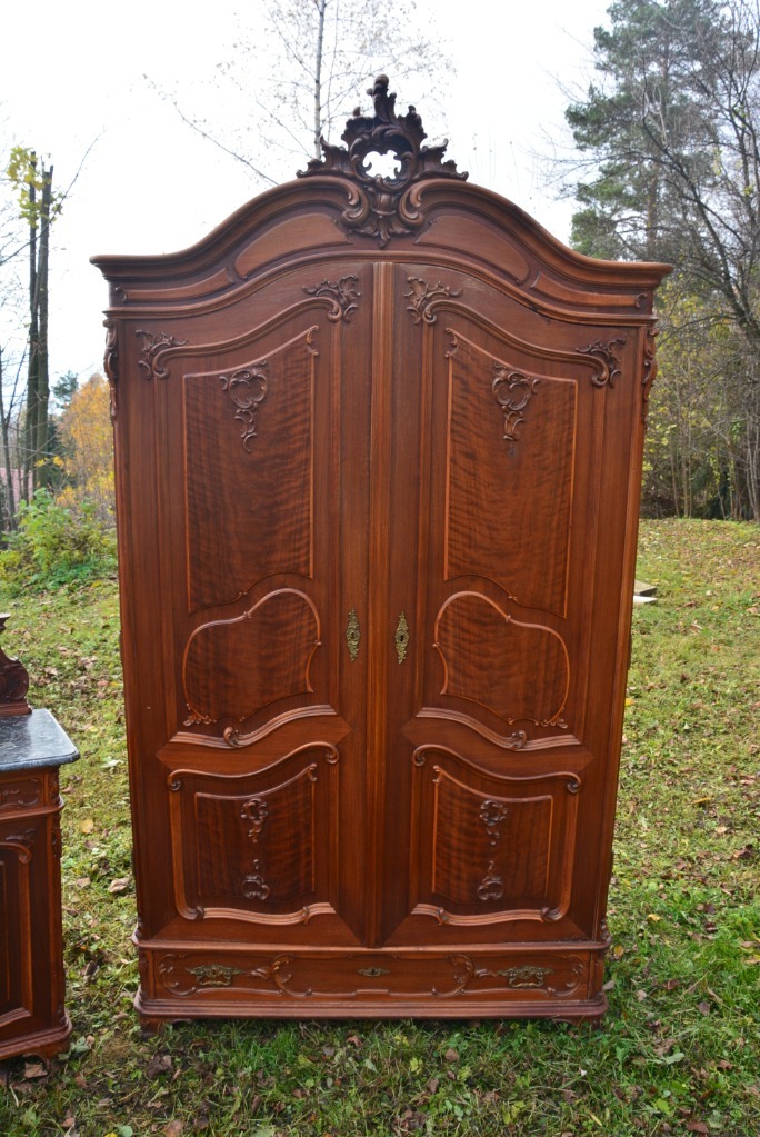 Komplet mebli sypialnianych w stylu rokoko ANTYK | Kraków | Kup teraz ...