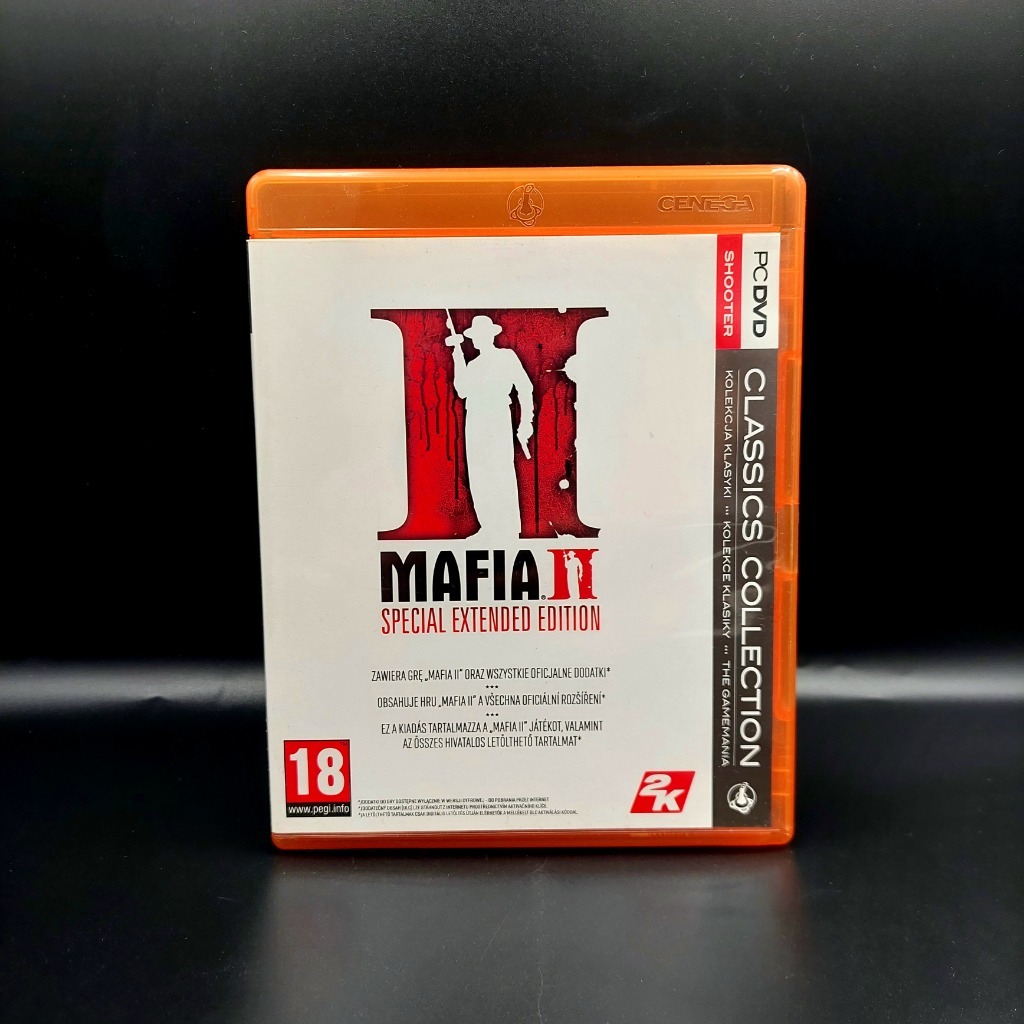 Mafia II Special Extended Edition pc box dvd rom pudełko wersja ...