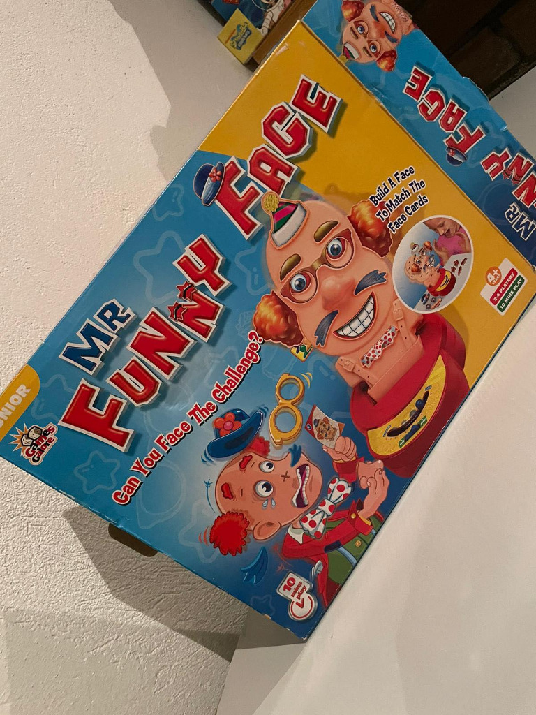Gra planszowa zręcznościowa Mr Funny Face | Ostrzeszów | Kup teraz na ...