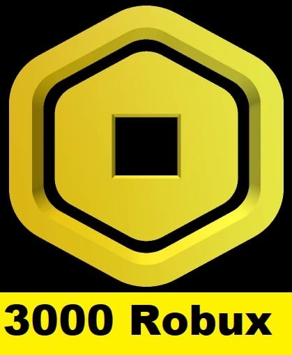 ROBLOX ROBUX 3000 SZTUK 3K ROBUXÓW ROBUXY WALUTA DO GRY ROBLOX GAMEPASS ...