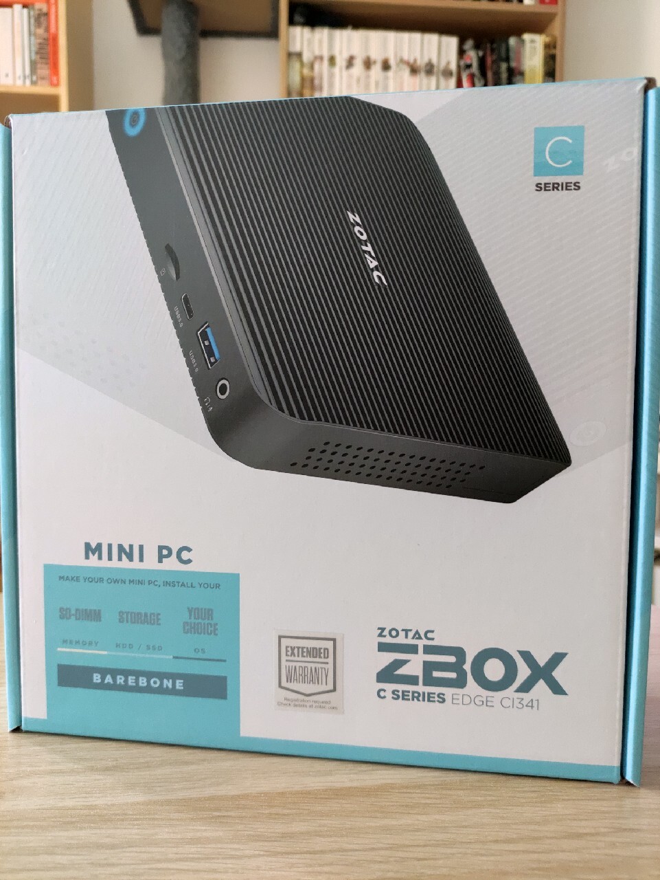 Mini PC Zotac ZBOX CI341/Logitech k400+/Win 10 Pro | Warszawa ...