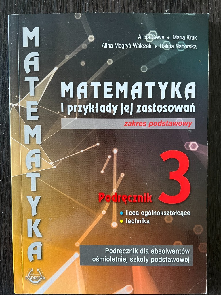 Matematyka i przykłady jej zastosowań - Komplet 3 | Poznań | Kup teraz na Allegro Lokalnie