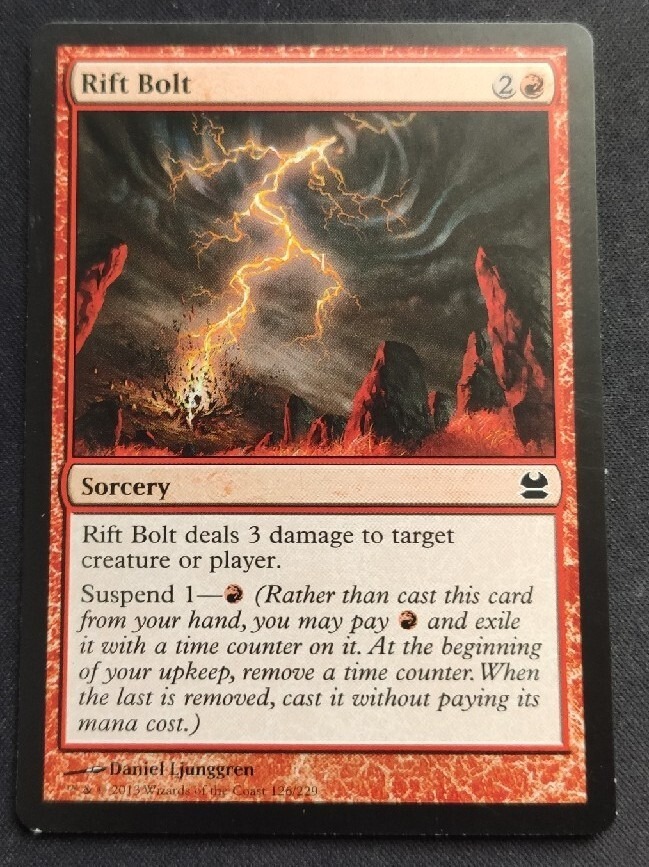Rift Bolt karta Magic The Gathering | Marki | Kup teraz na Allegro Lokalnie