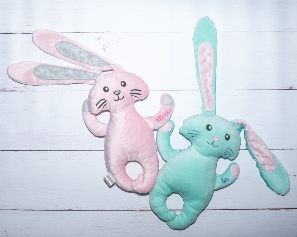 Pluszowy Króliczek z możliwością personalizacji | Kraków | Kup teraz na ...