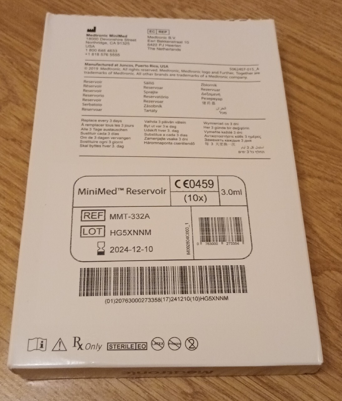 Pojemnik na insulinę 3ml Medtronic MiniMed MMT-332 | Rzeszów | Kup ...