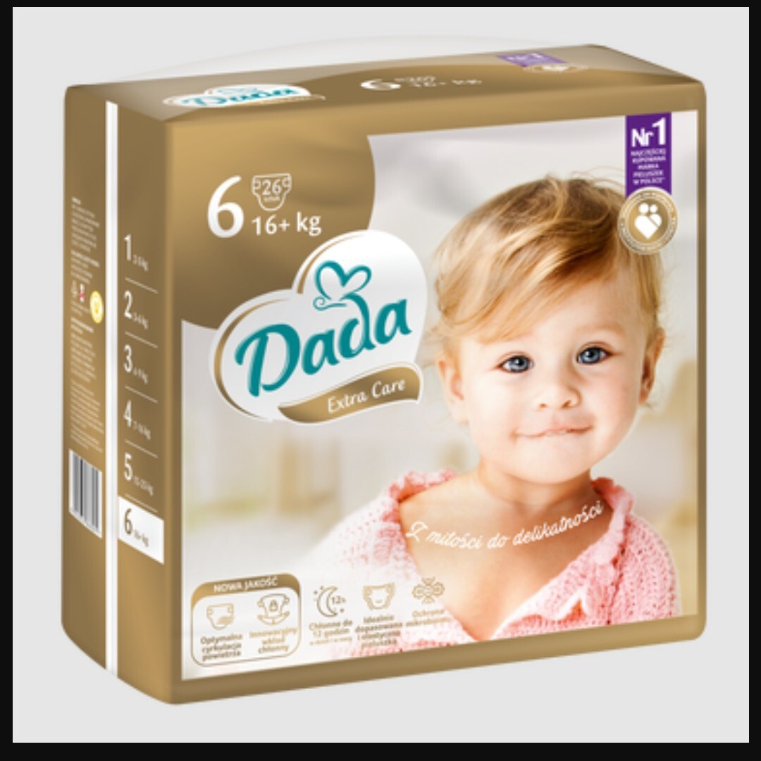Pampersy DADA 6 | Bukowno | Kup teraz na Allegro Lokalnie