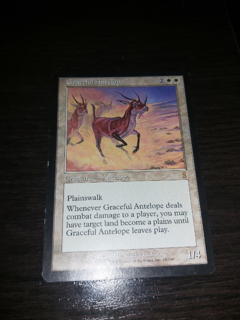 Karta Graceful Antelope. Magic The Gathering | Przemyśl | Kup teraz na ...
