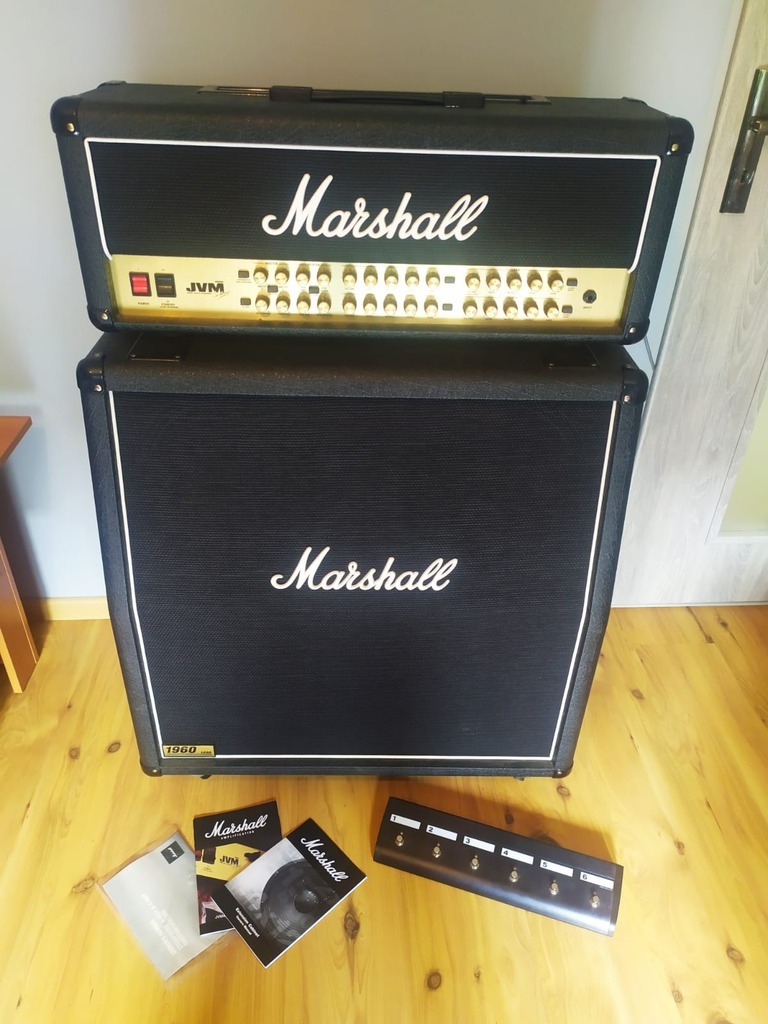 Marshall JVM 410H + głośnik 1960 | Poznań | Kup teraz na Allegro Lokalnie