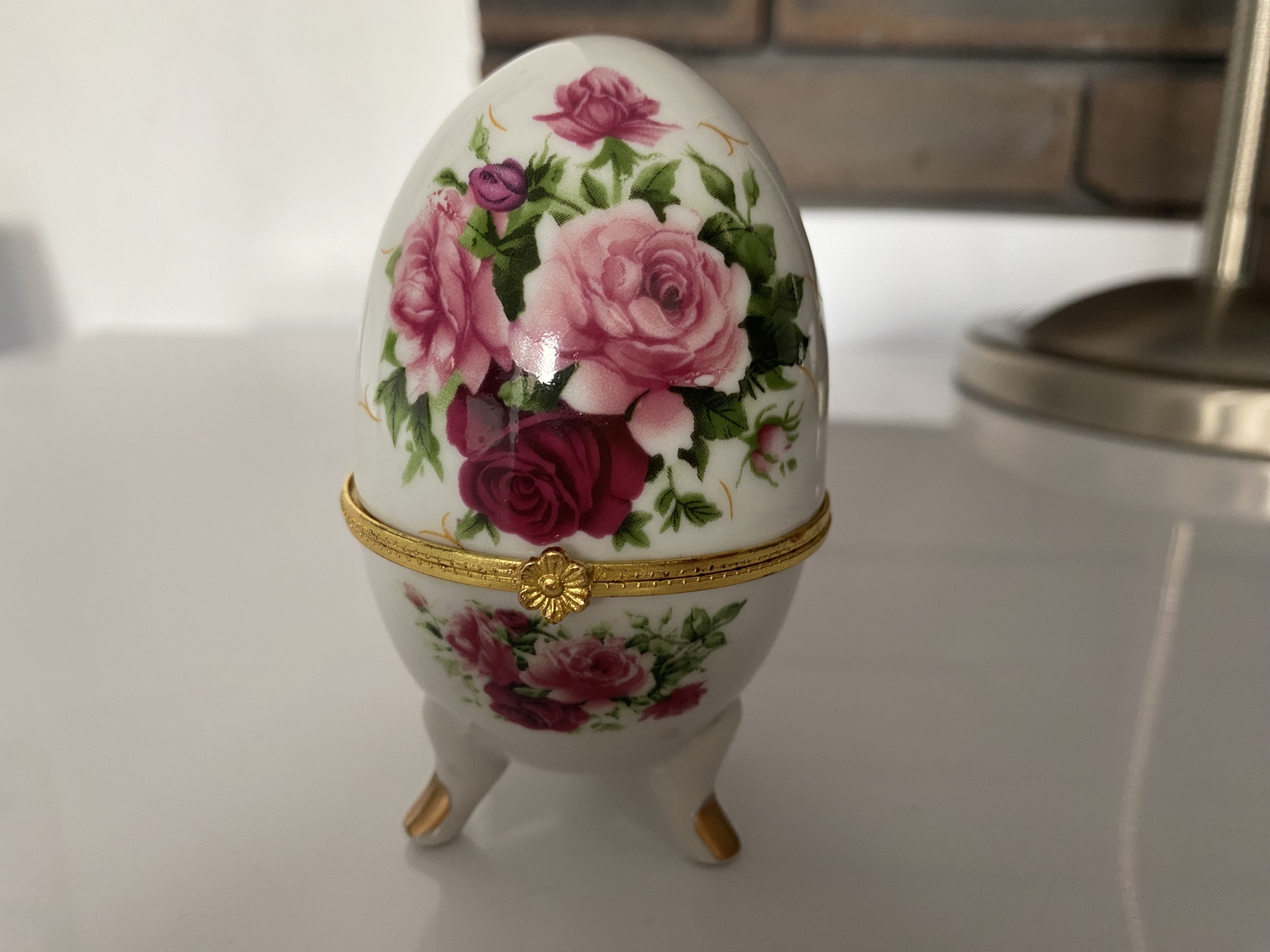 Porcelanowe jajko szkatułka | Świętochłowice | Licytacja na Allegro ...