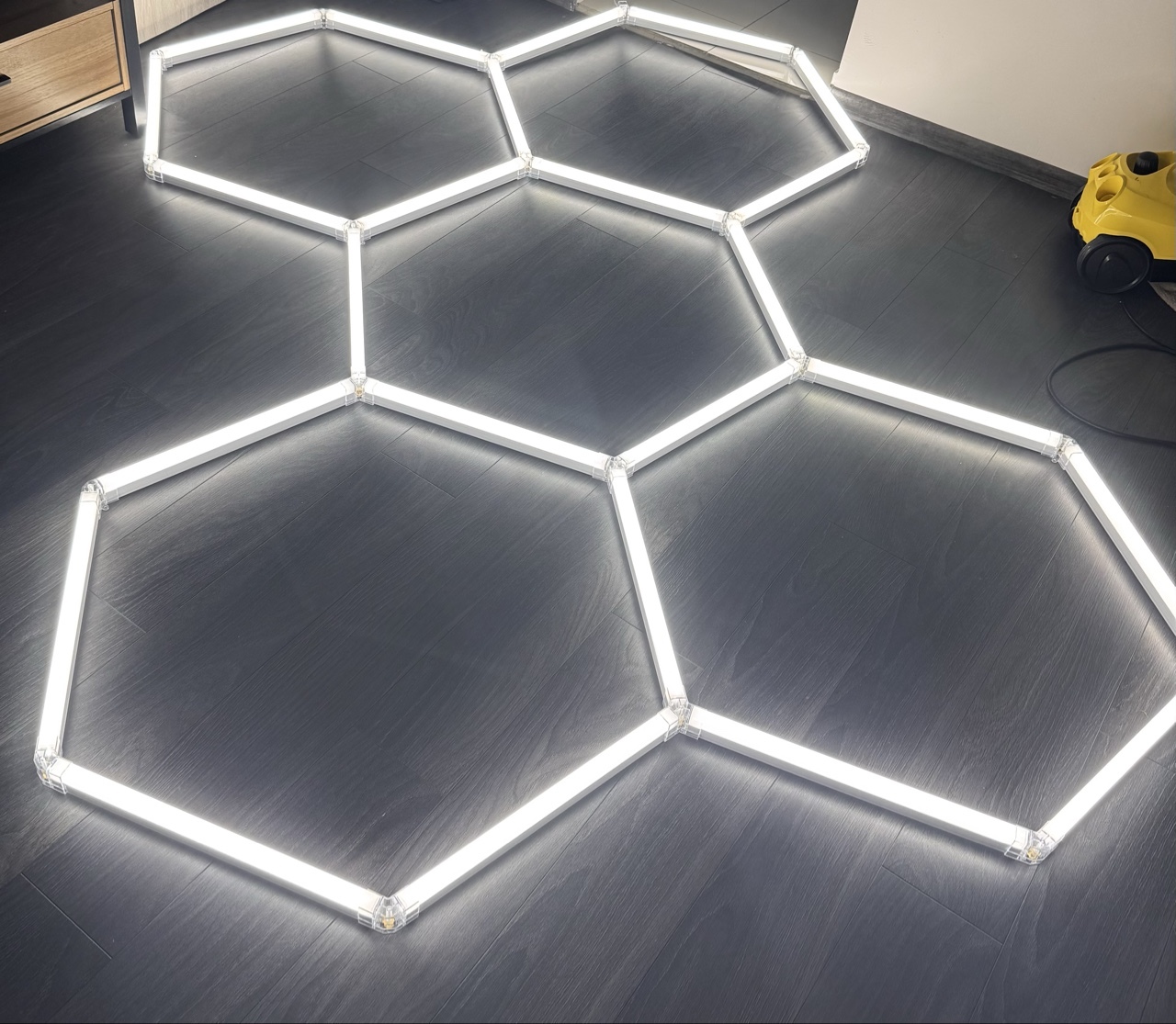 Lampa led hexagon plaster miodu do garazu domu salonu barbera | Gliwice ...