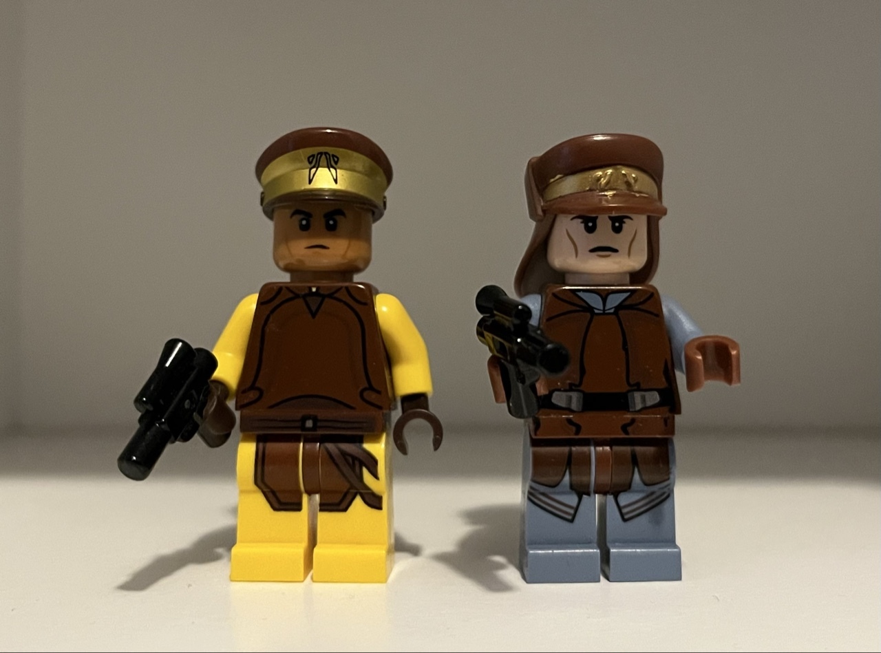 Lego Star Wars Naboo Security Officer + Naboo Security Guard | Warszawa ...
