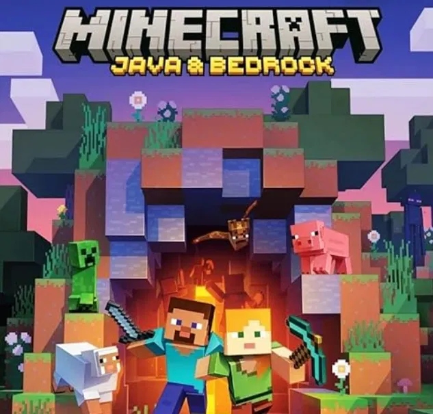 MINECRAFT JAVA & BEDROCK EDITION - GRA PC - POLSKA WERSJA - KLUCZ ...