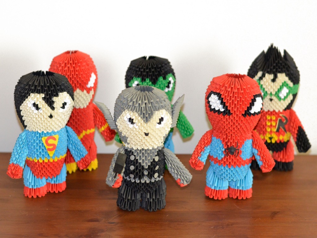 HULK MARVEL AVENGERS BOHATER ORIGAMI 3D NA PREZENT | Działoszyce | Kup ...