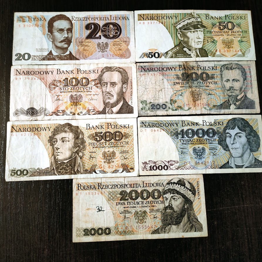 Stare banknoty PRL | Konopki | Licytacja na Allegro Lokalnie