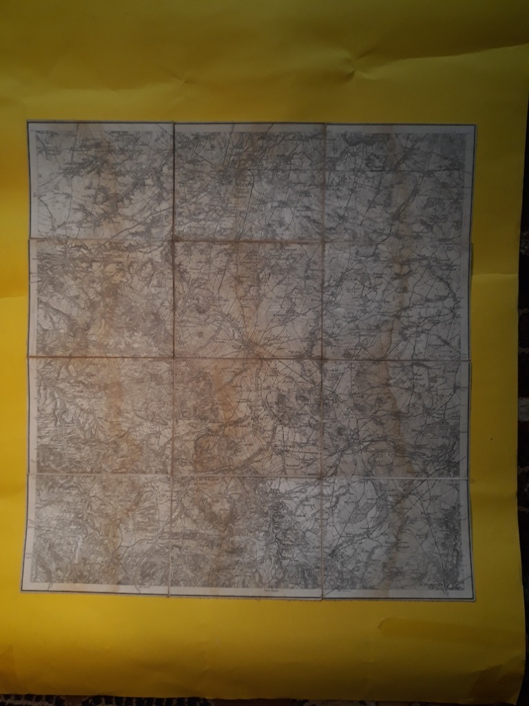 STARA MAPA JAWOR - ŚWIDNICA -STRZEGOM -LEGNICA ! | Słupsk | Ogłoszenie ...