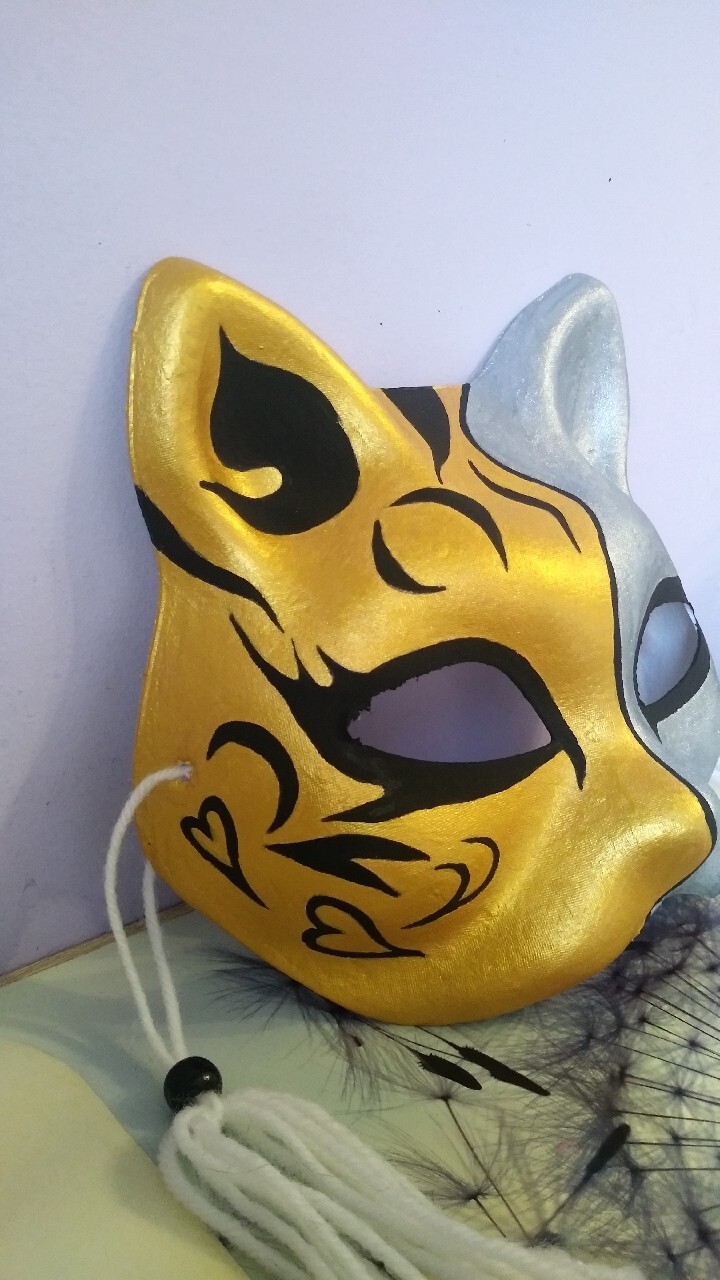 Maska kota anime cosplay Therian | Ostrów Wielkopolski | Kup teraz na ...