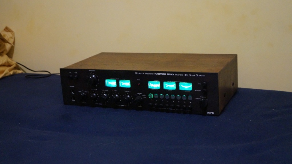 Radio Radmor 5100 Stereo HiFi Quasi Quadro czarny | Reda | Ogłoszenie ...