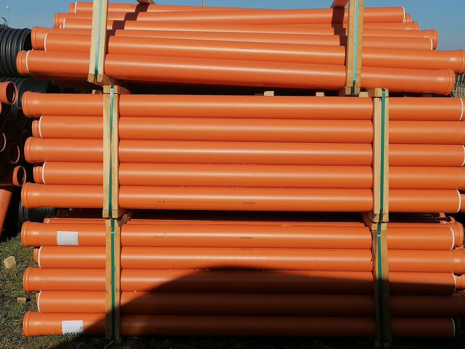 Rura kanalizacyjna pcv 110x3 2 oranż sn4 rury pvc | Międzybórz | Kup ...