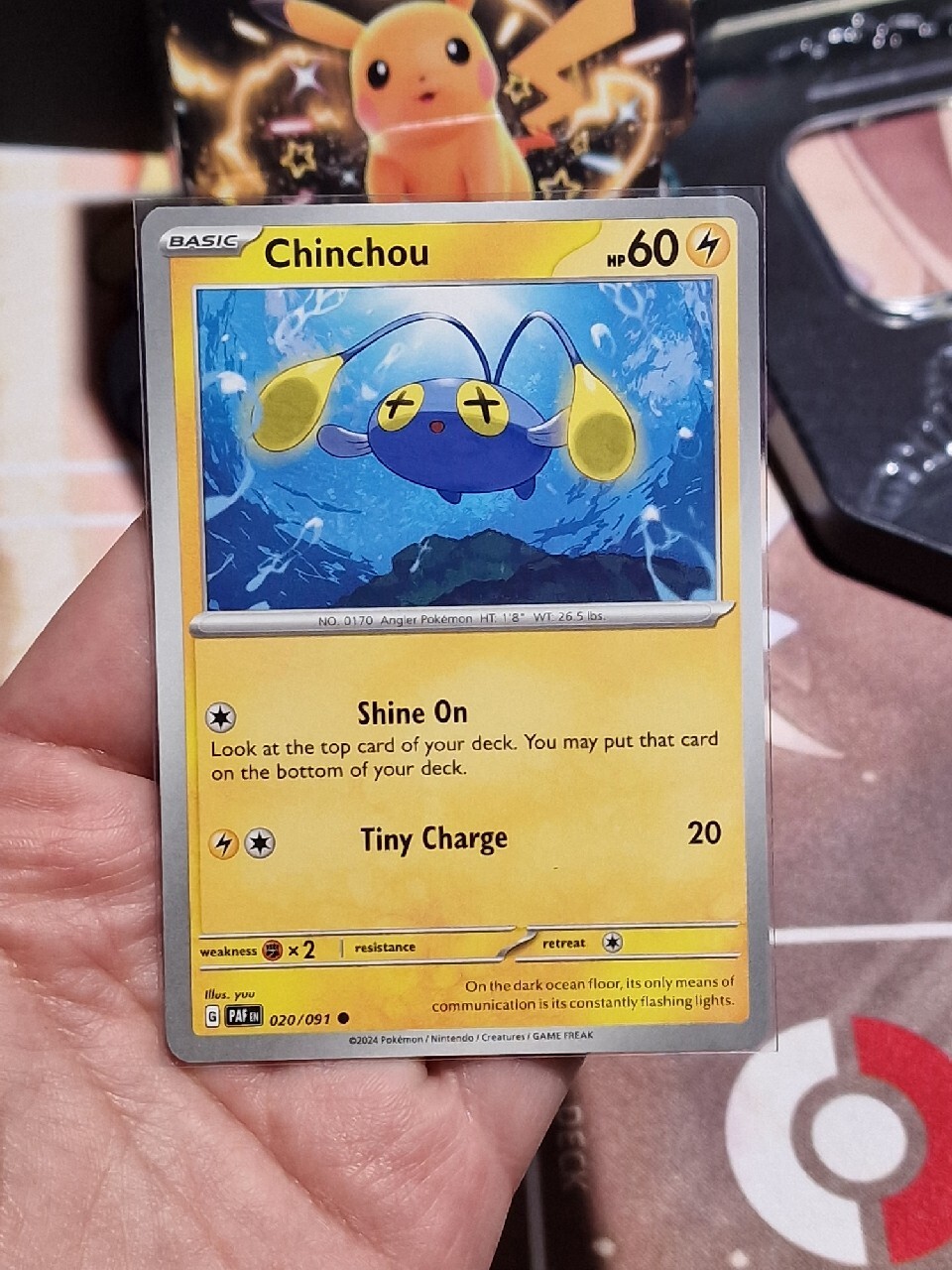 Karta Pokemon chou PAF 020 Paldean Fates | Gdańsk | Kup teraz na ...