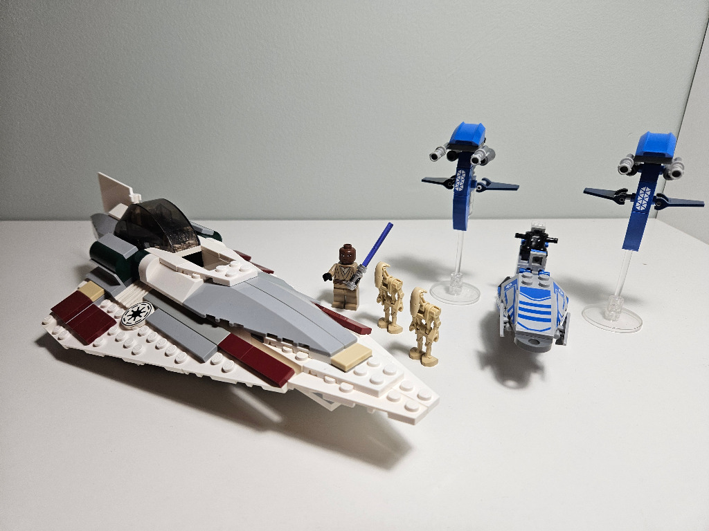 Lego 7868 Mace Windus Jedi Starfighter | Warszawa | Kup teraz na ...