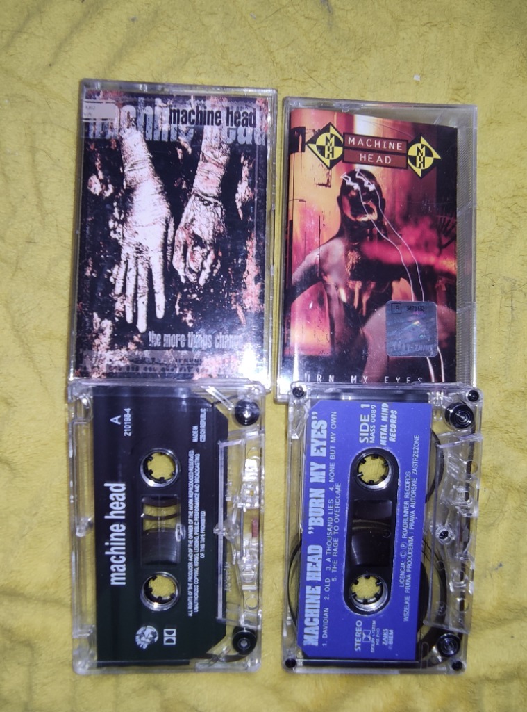 Machine Head 2 kasety - czeska i Metal Mind | Warszawa | Licytacja na ...