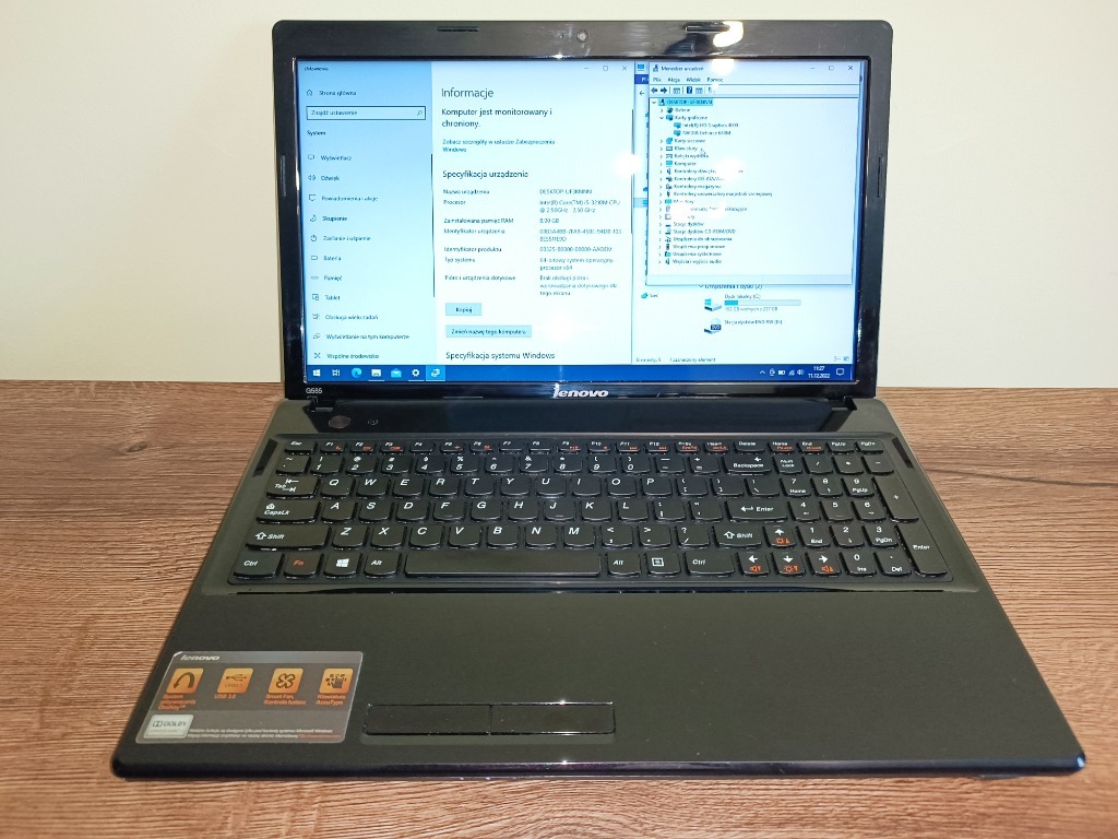 Laptop Lenovo G585, Intel i5, SSD, 8 GB RAM | Lublin | Kup teraz na ...
