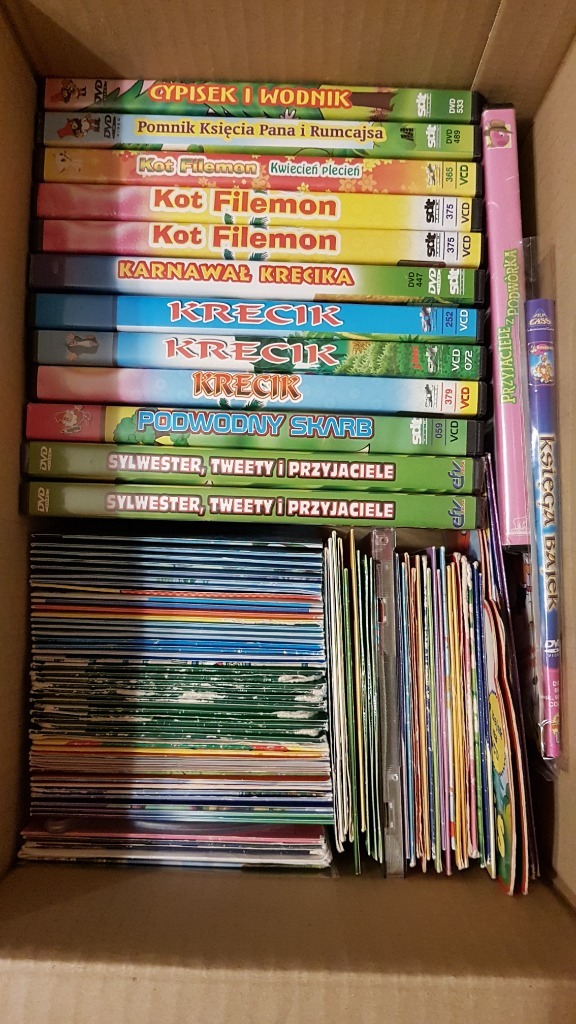 Zestaw bajek na płytach VCD | Częstochowa | Licytacja na Allegro Lokalnie