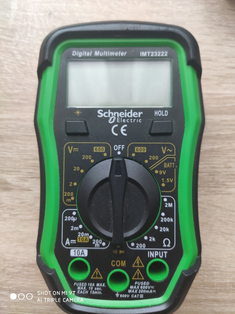 Multimetr cyfrowy Schneider Electric IMT23222 | Morzyczyn | Kup teraz ...