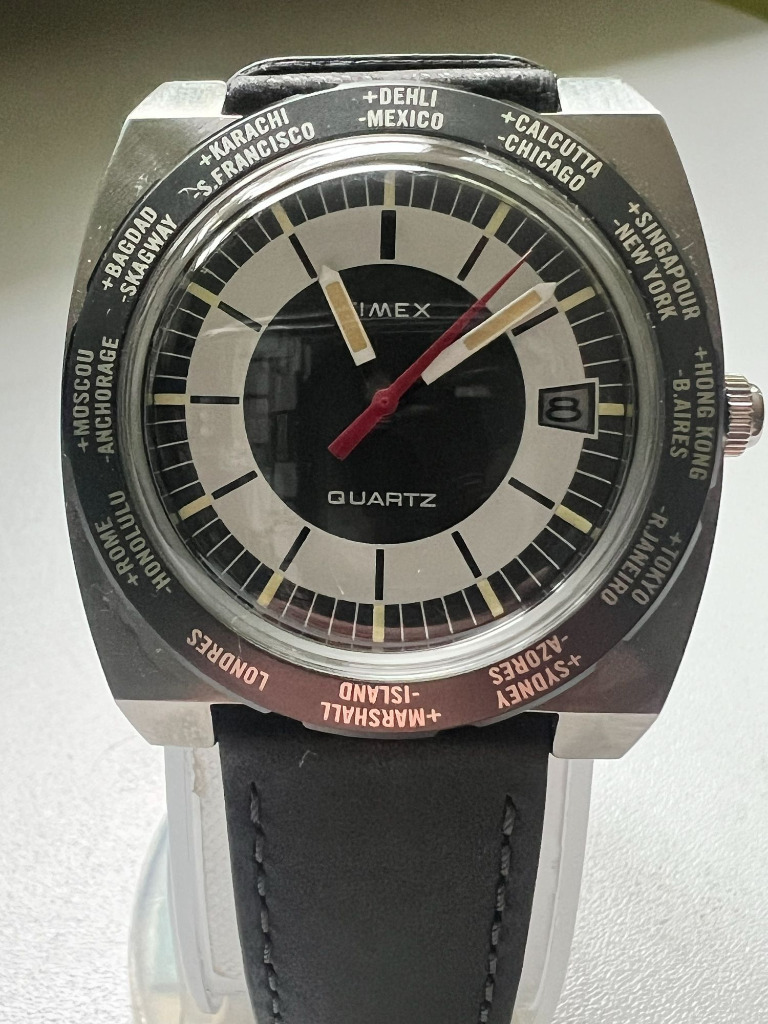 Timex World Time 1972 Reissue | Warszawa | Kup teraz na Allegro Lokalnie