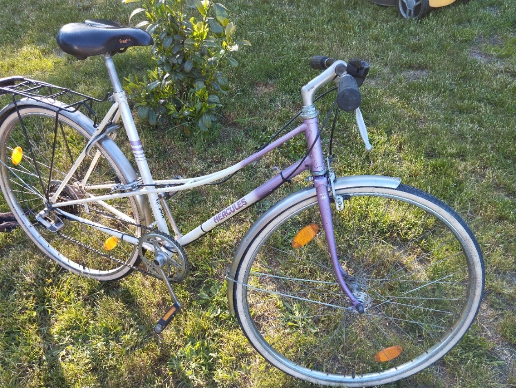 Rower miejski retro damka Hercules 28 cali | Tąpkowice | Kup teraz na ...