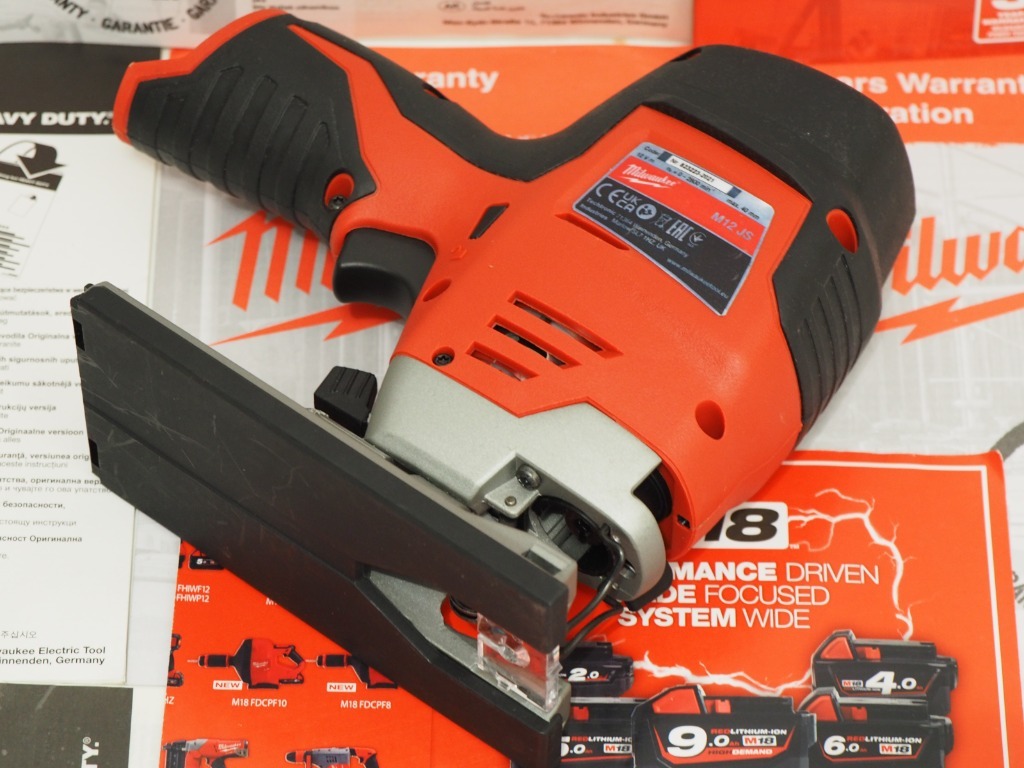 MILWAUKEE M12 JS wyrzynarka 12v Germany bez aku | Kuleszówka ...