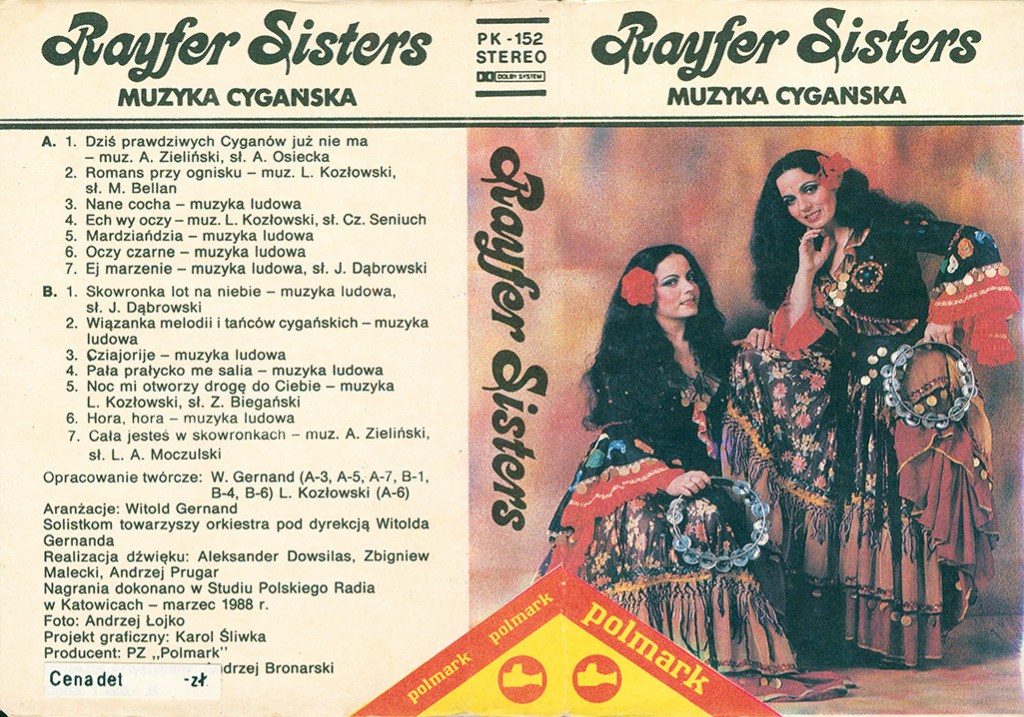 Rayfer Sisters Muzyka Cygańska (POLMARK ; PK-152) | Milanówek ...