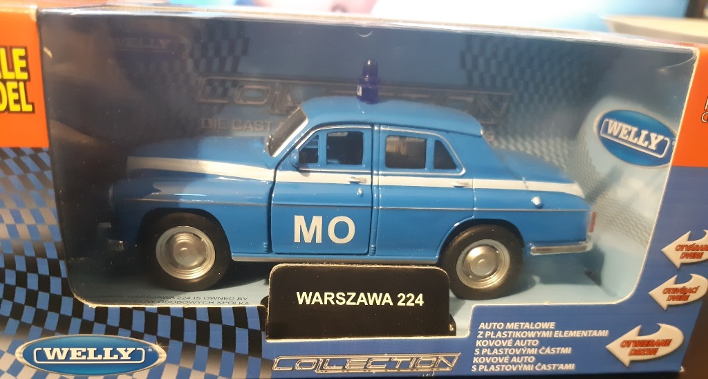 WARSZAWA 224 MILICJA OBYWATELSKA niebieska PRL | Kraków | Kup teraz na ...