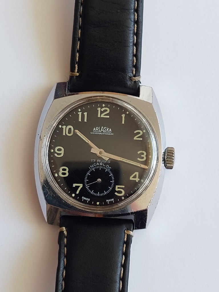 Zegarek ARLASKA Wehrmachtswerk 17 rubis | Olsztyn | Ogłoszenie na ...