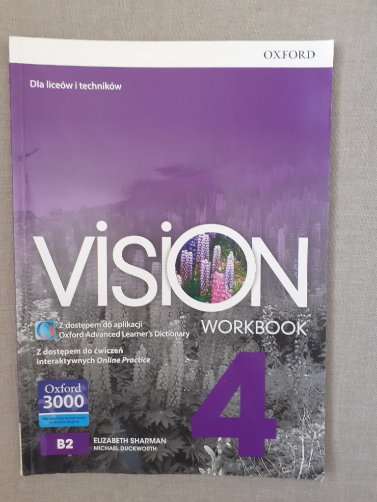 VISION 4/ B2 /OXFORD/Zeszyt ćwiczeń/Angielski | Inowrocław | Kup teraz ...