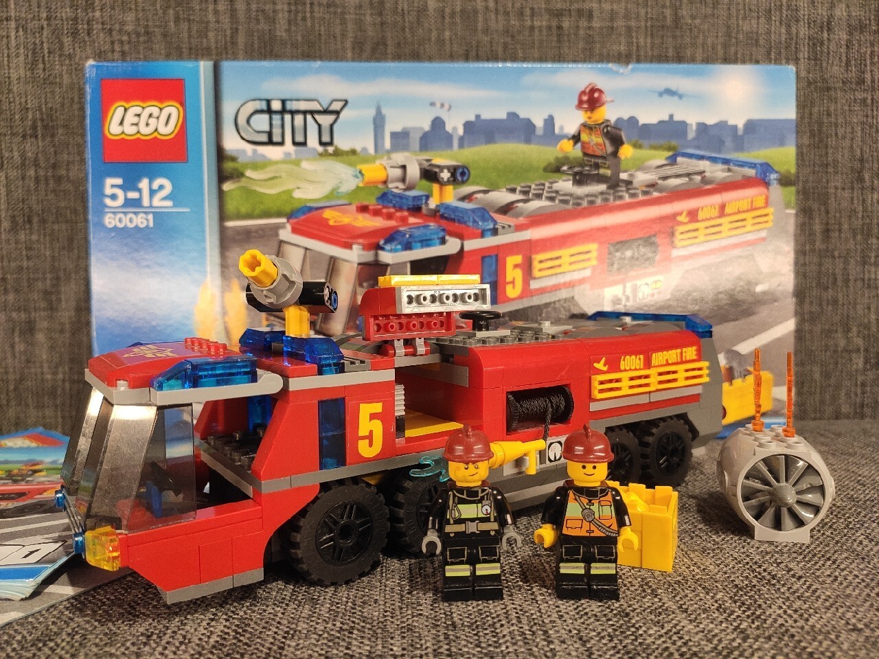 Lego 60061 lotniskowy wóz strażacki straż pożarna | Opalenica | Kup ...