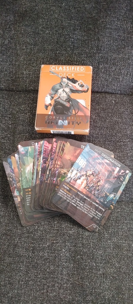 Infinity Corvus Belli Classified deck | Wieliczka | Kup teraz na ...