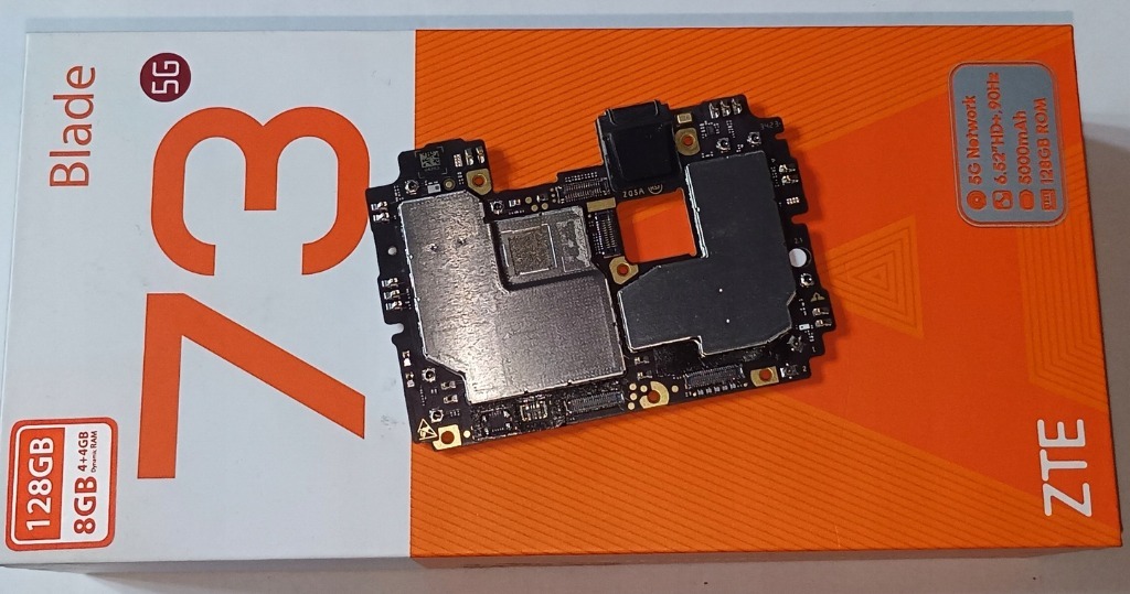 ZTE Blade A73 5G 7160N 8GB 128GB 100% sprawna płyta główna | Bratucice ...