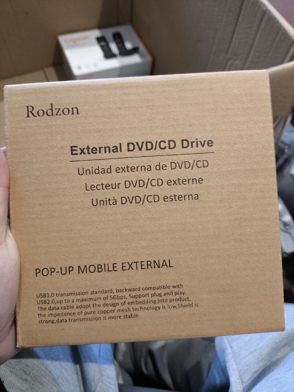 Nagrywarka CD zewnętrzna Rodzon BT638 | Sulejów | Kup teraz na Allegro ...
