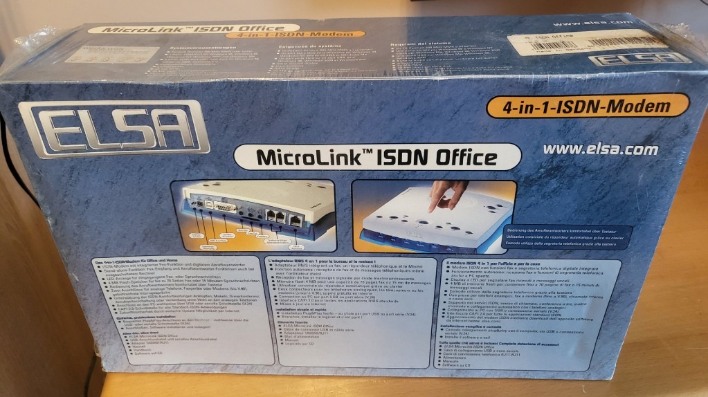 Nowy Retro Modem Isdn Elsa Microlink Office Słupsk Ogłoszenie Na Allegro Lokalnie