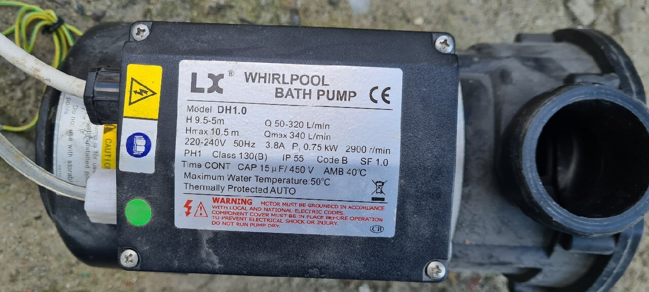 Whirpool pompa do jacuzzi wanny basenu | Dębica | Kup teraz na Allegro ...