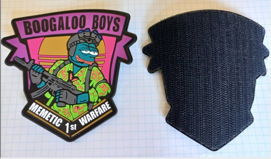 Naszywka Morale Patch Boogaloo Boys MemeticWarfare | Czarków | Kup ...