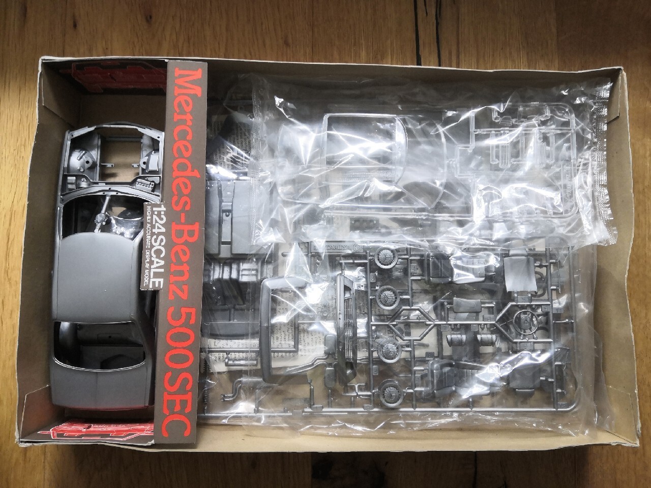 1:24 Tamiya Mercedes Benz 500SEC 1/24 Tamiya 24029 | Nowa Sól ...