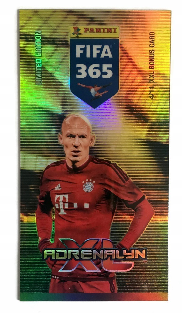 KARTA FIFA 365 4 11 XXL BONUS CARD LIMITED EDITION | Kraków | Kup teraz ...