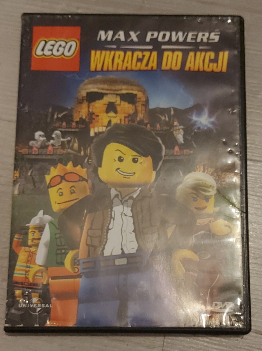 Max powers wkracza do akcji. Film lego | Wołòw | Kup teraz na Allegro ...