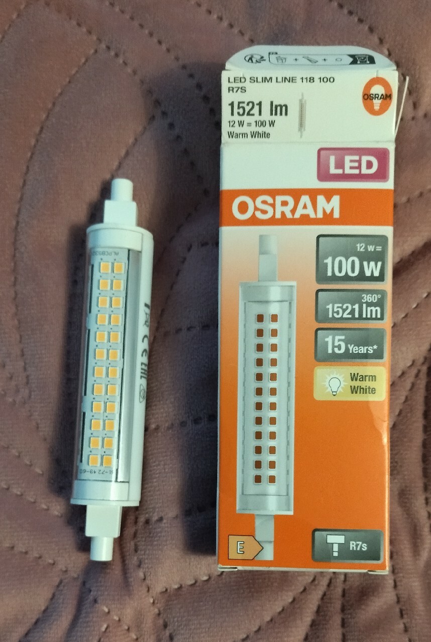 Żarówka LED R7S Osram 118 mm | Lasowice | Kup teraz na Allegro Lokalnie