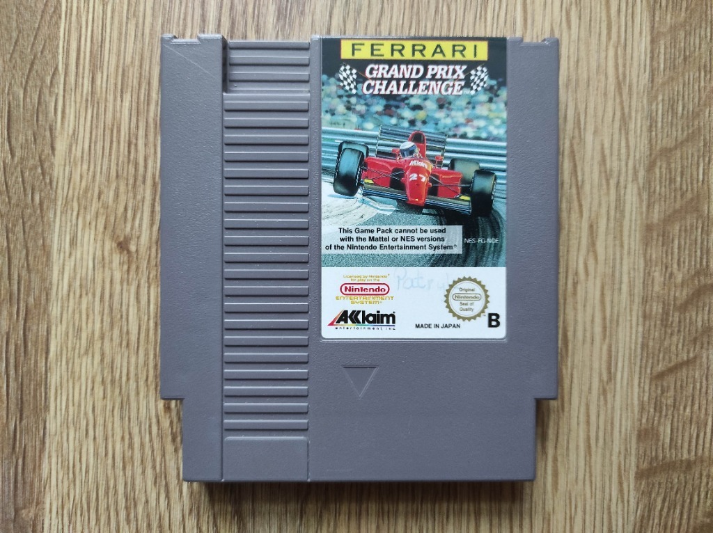 Nintendo NES Ferrari Grand Prix Challenge | Leźno | Kup teraz na ...