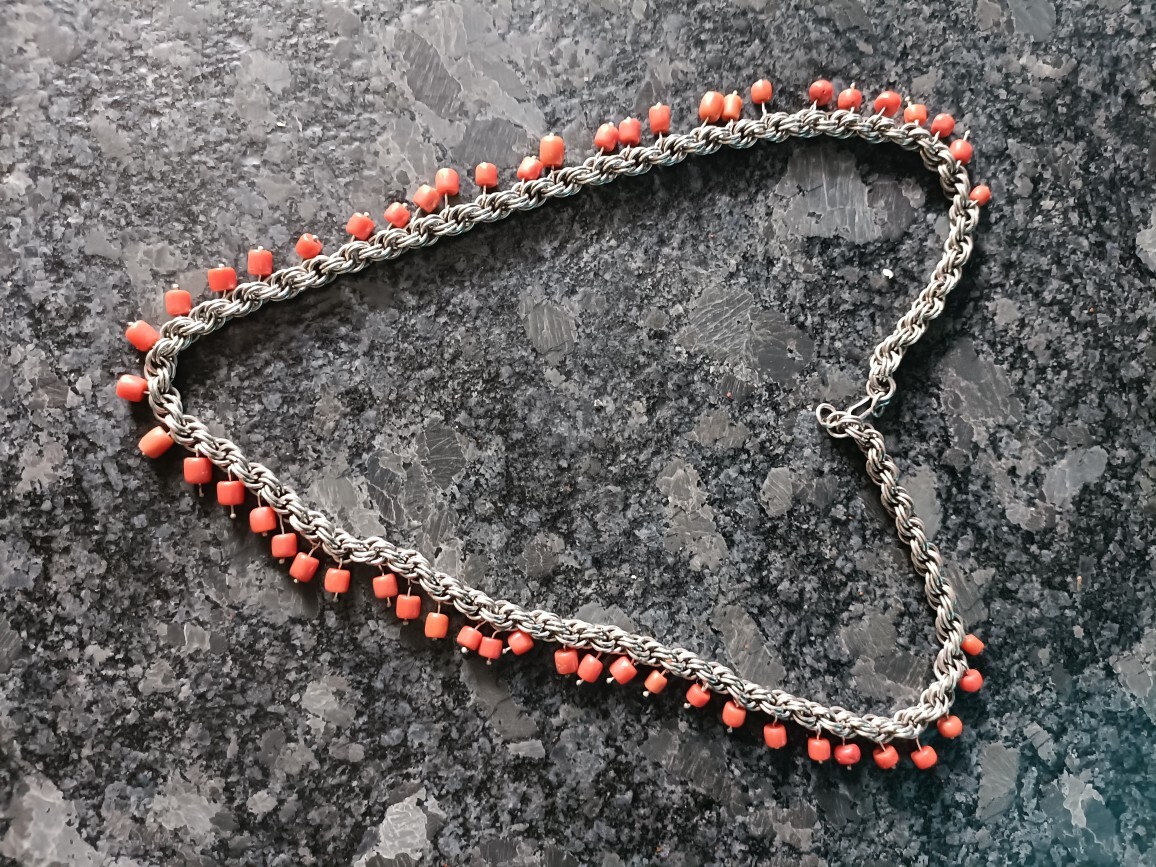 Naszyjnik kolia ORNO korale antykwaryczne | Bielsko-Biała | Kup teraz ...